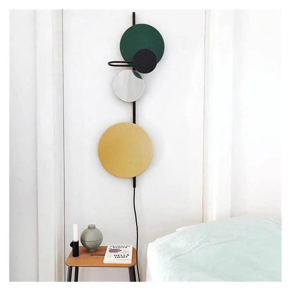 Green Metal Wall Night Lamp– Sleek Lamp for Modern Interiors by GLOSS ...