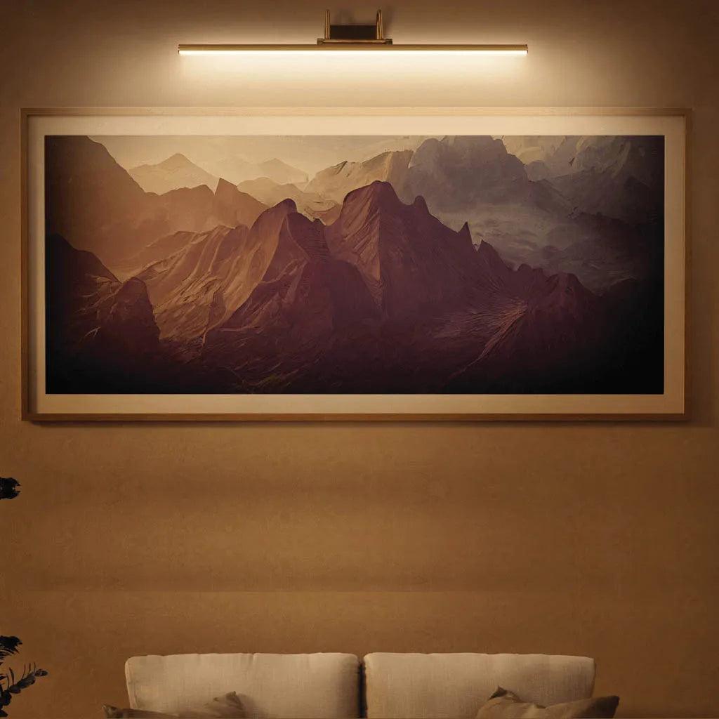 Muziris Bronze Picture Light by Philips – Elegant LED Wall Lights – Lumeil